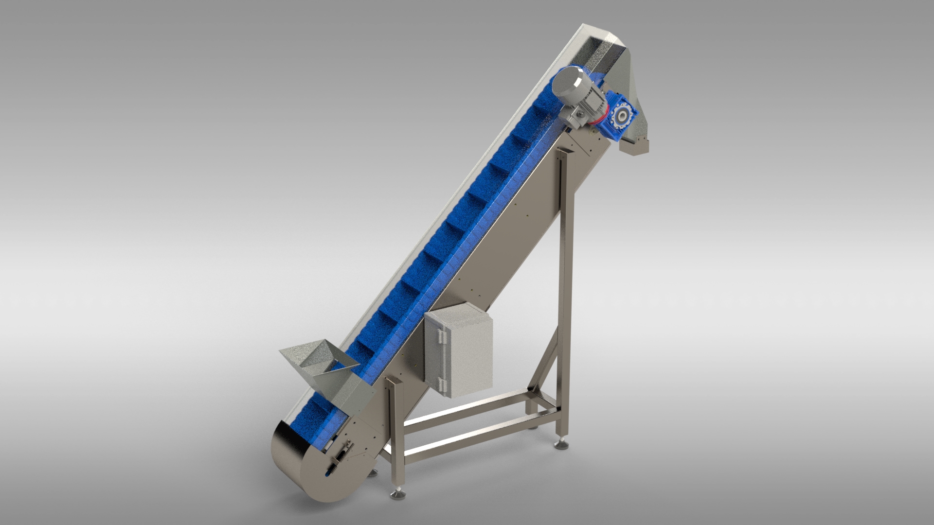 cleated conveyor